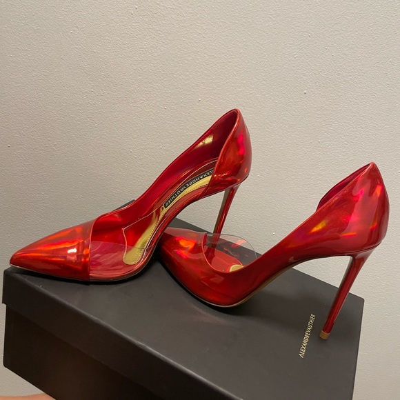 Alexandre Vauthier | Shoes | Alexandre Vauthier Red High Heel Size 75 ...